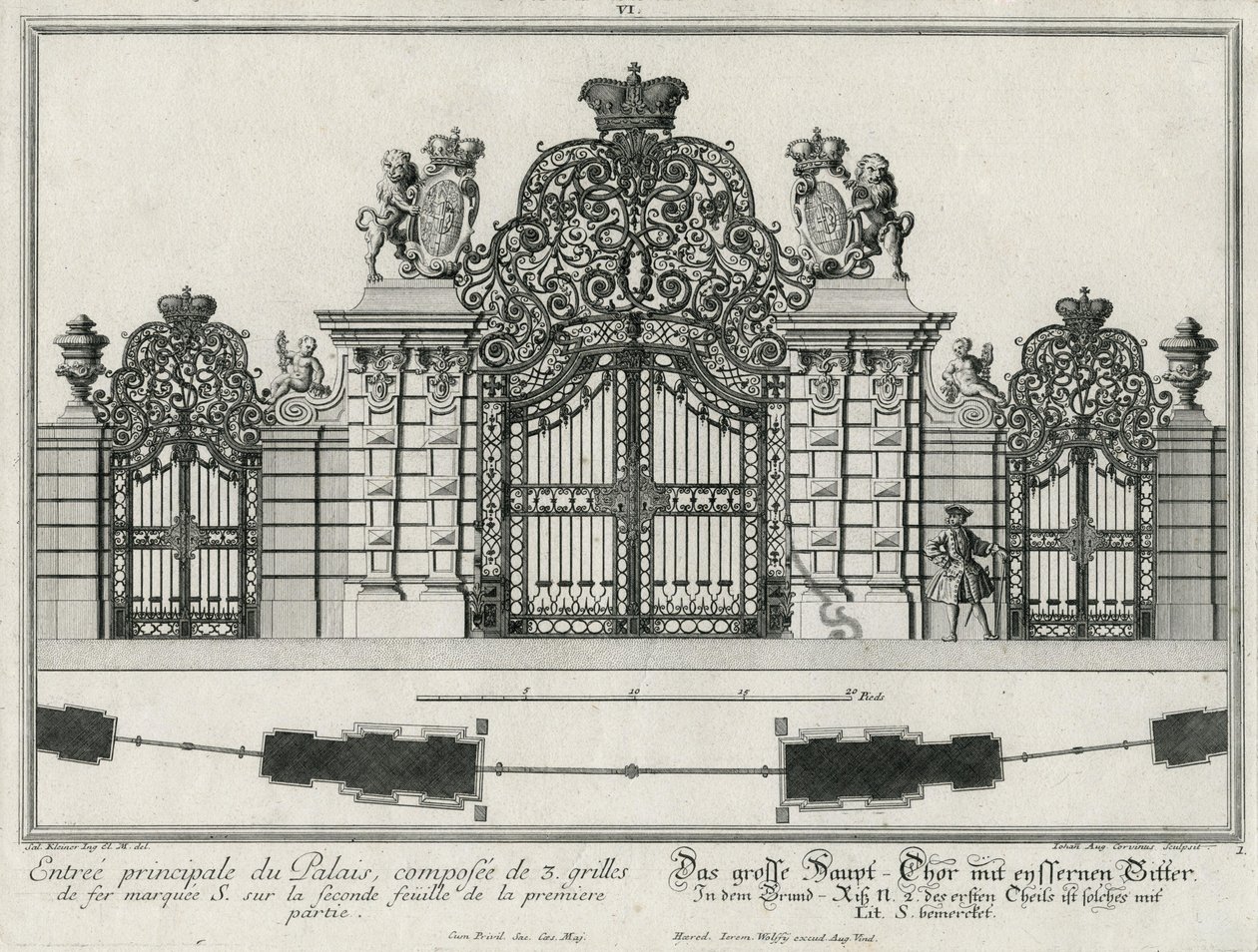 Ground Plan and Elevation of the Main Entrance Gate