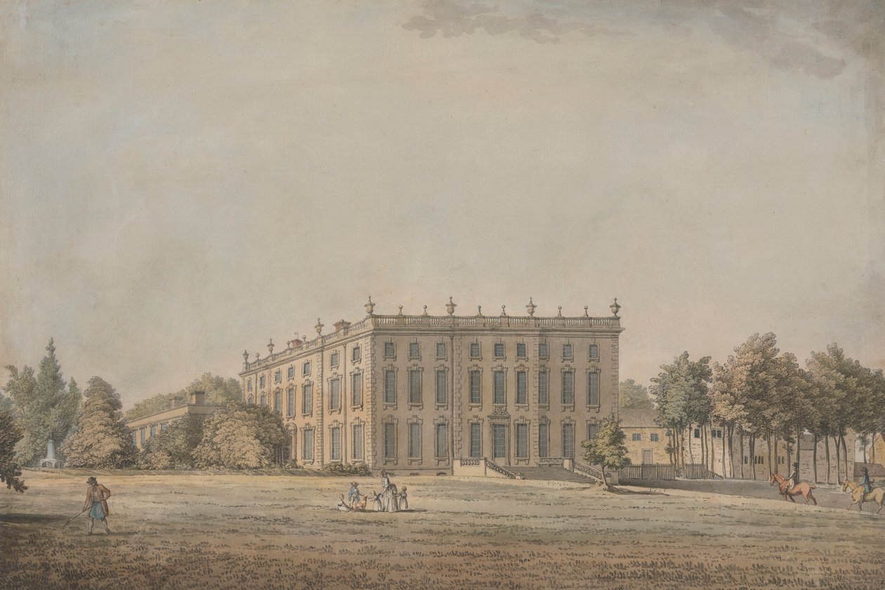 View of Wingerworth Hall, Derbyshire