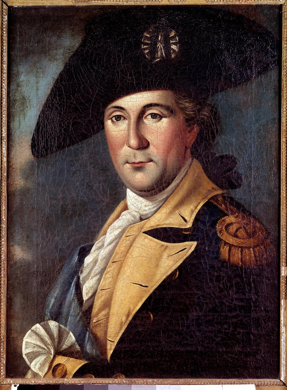 Portrait of George Washington (1732-1789) (Painting by Samuel King)