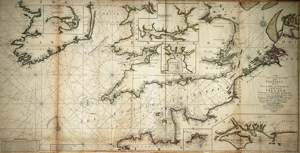 Bristol Channel England Map
