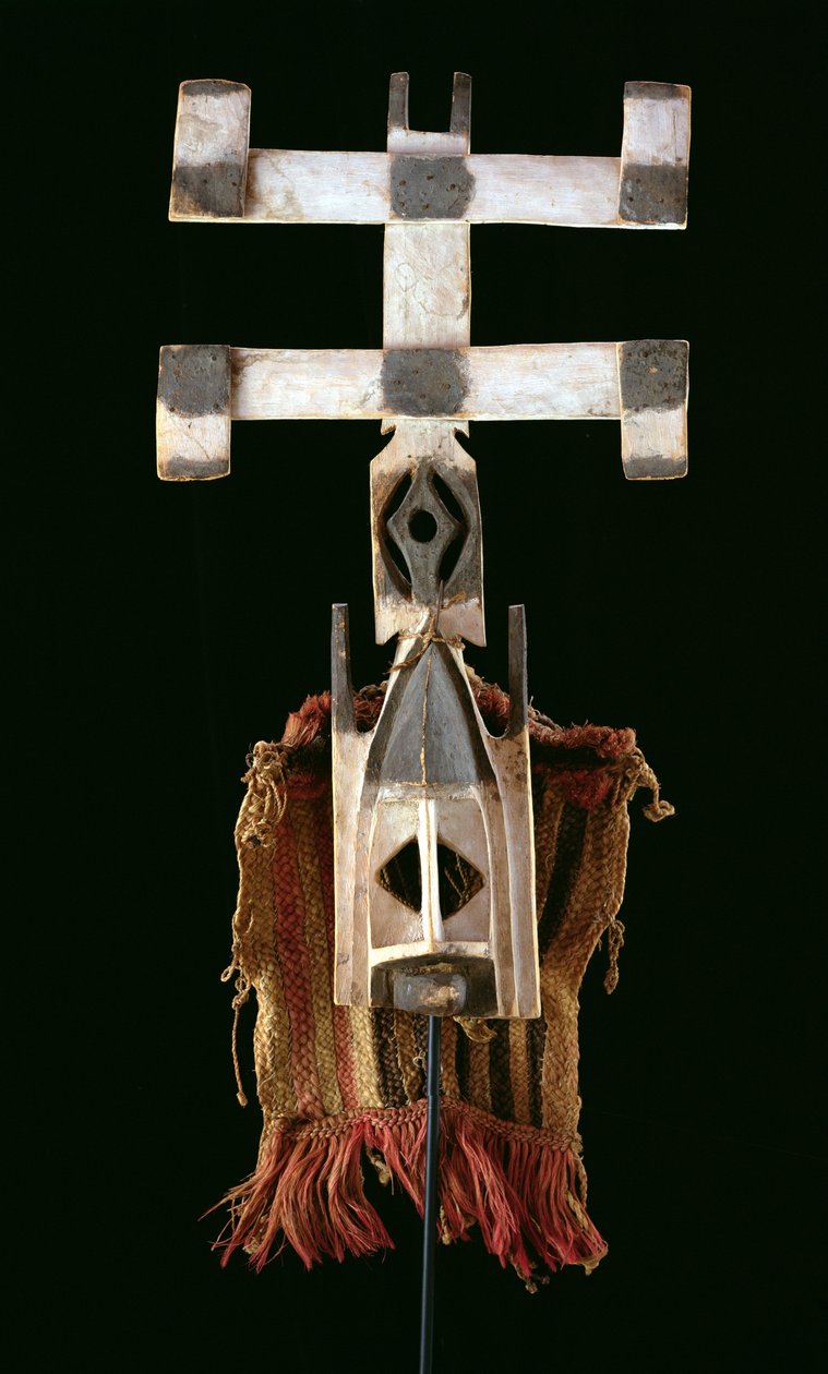 Dogon Kanaga Mask, Mali by School African: Fine art print