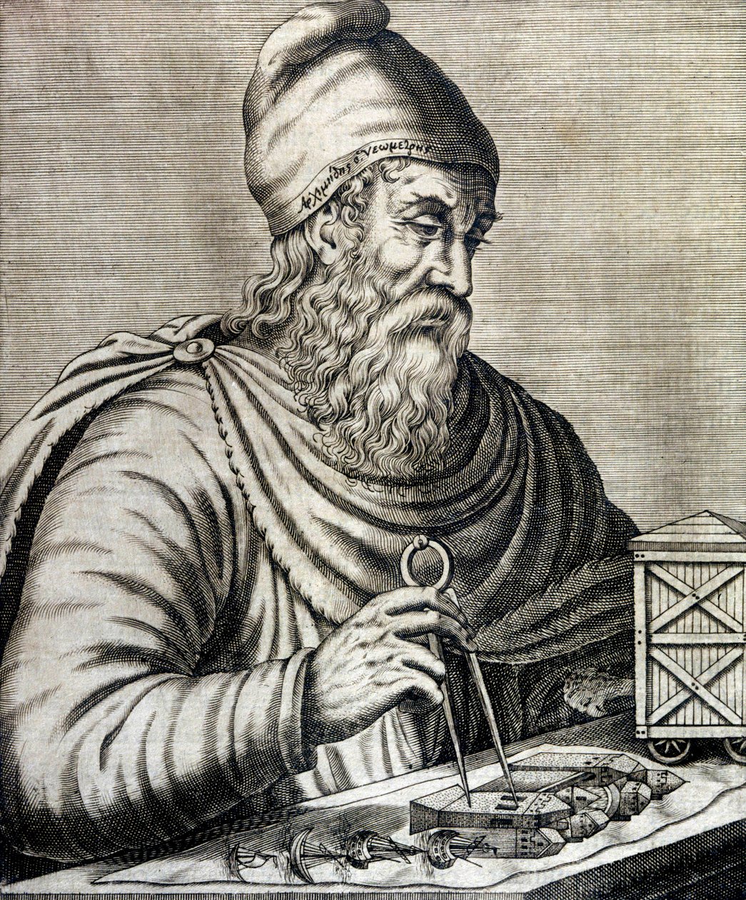 Archimedes by School French: Premium art reproduction