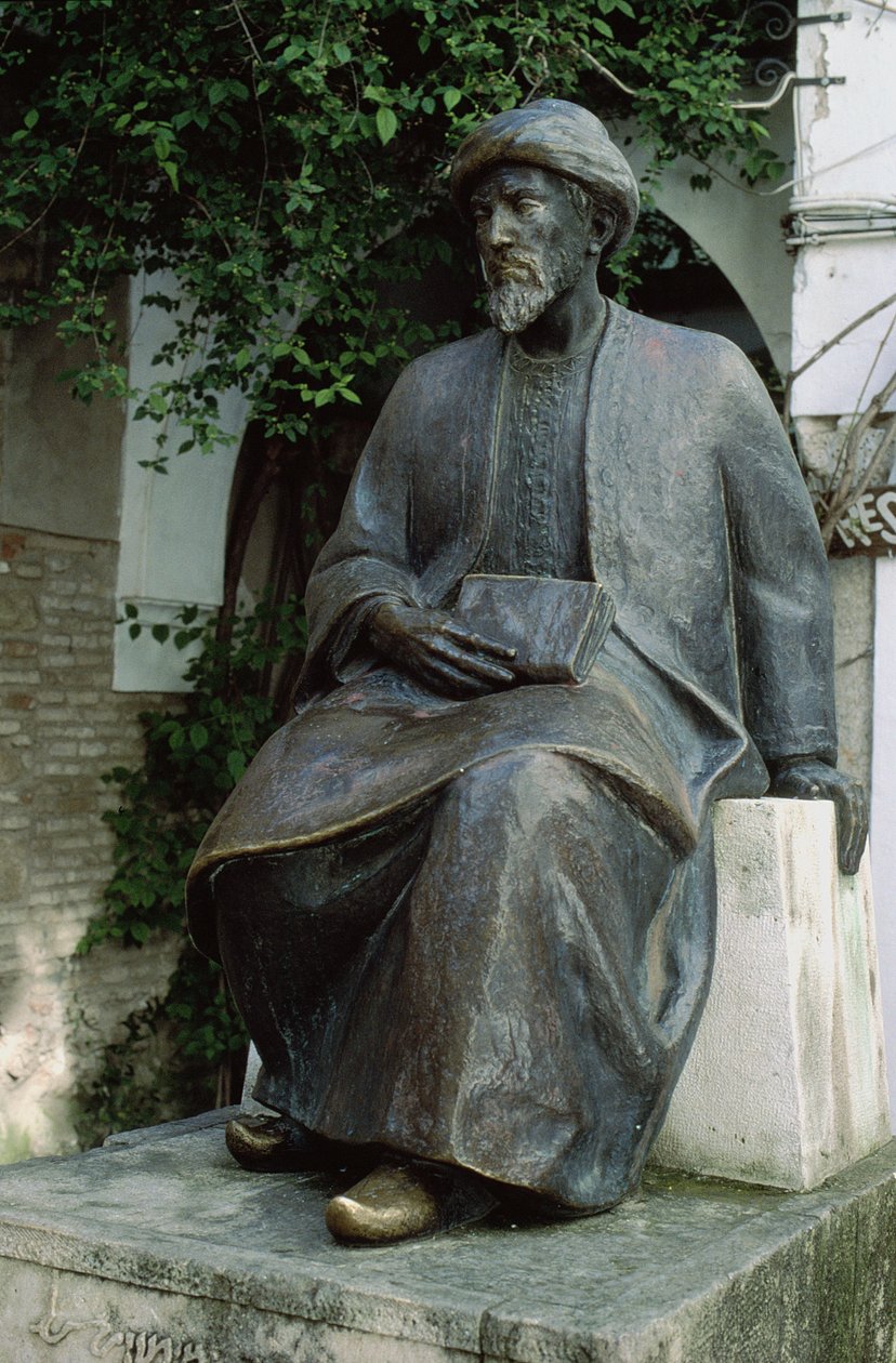 Statue of Moses Maimonides by Spanish School