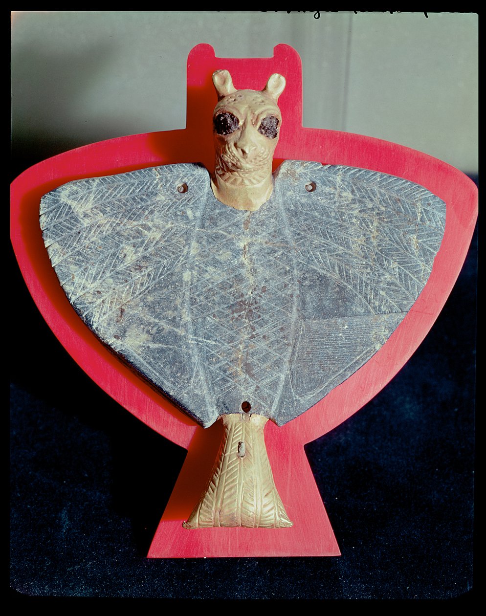 Breastplate in the form of a lion-headed eagle, from Tell Hariri ...