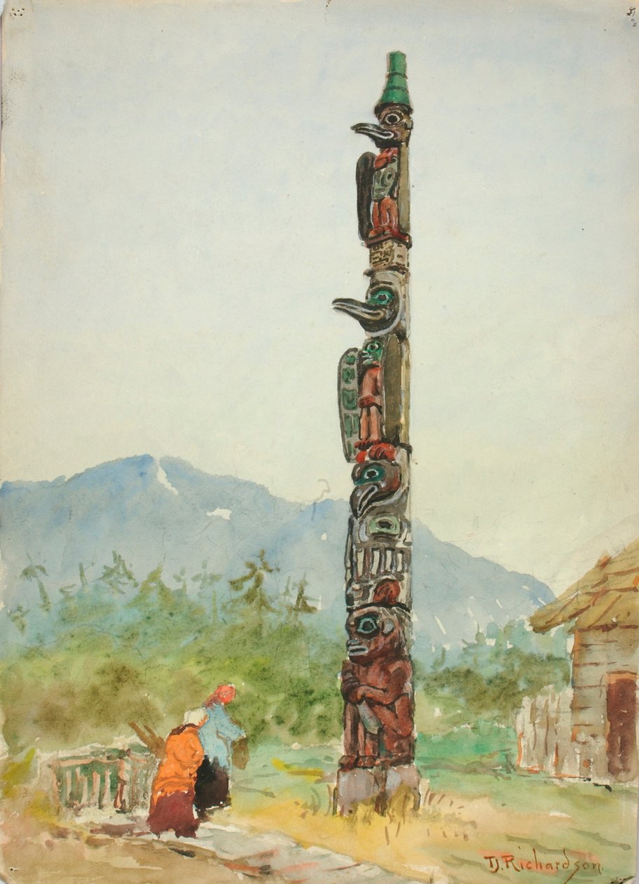 Raven Totem Pole