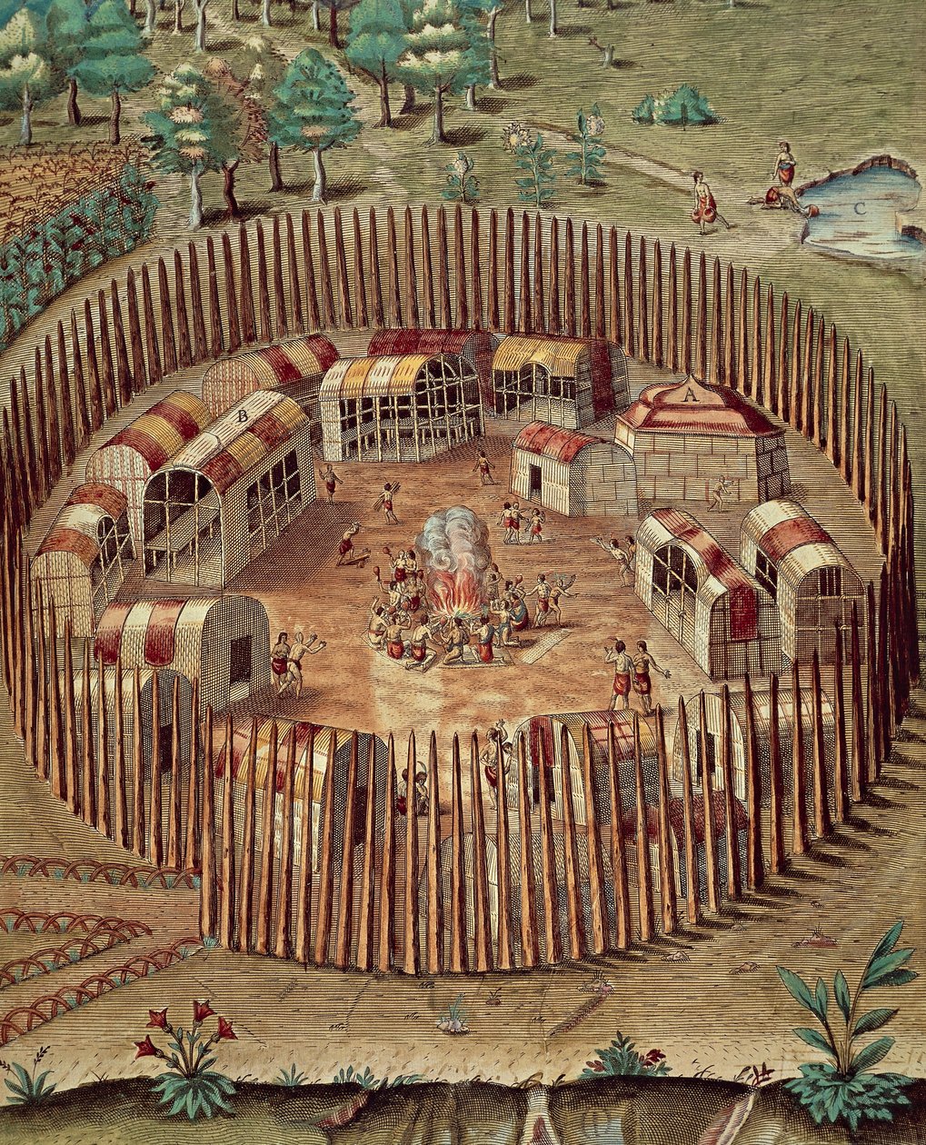 Native American Village Layout American Indian Roundhouse | Native