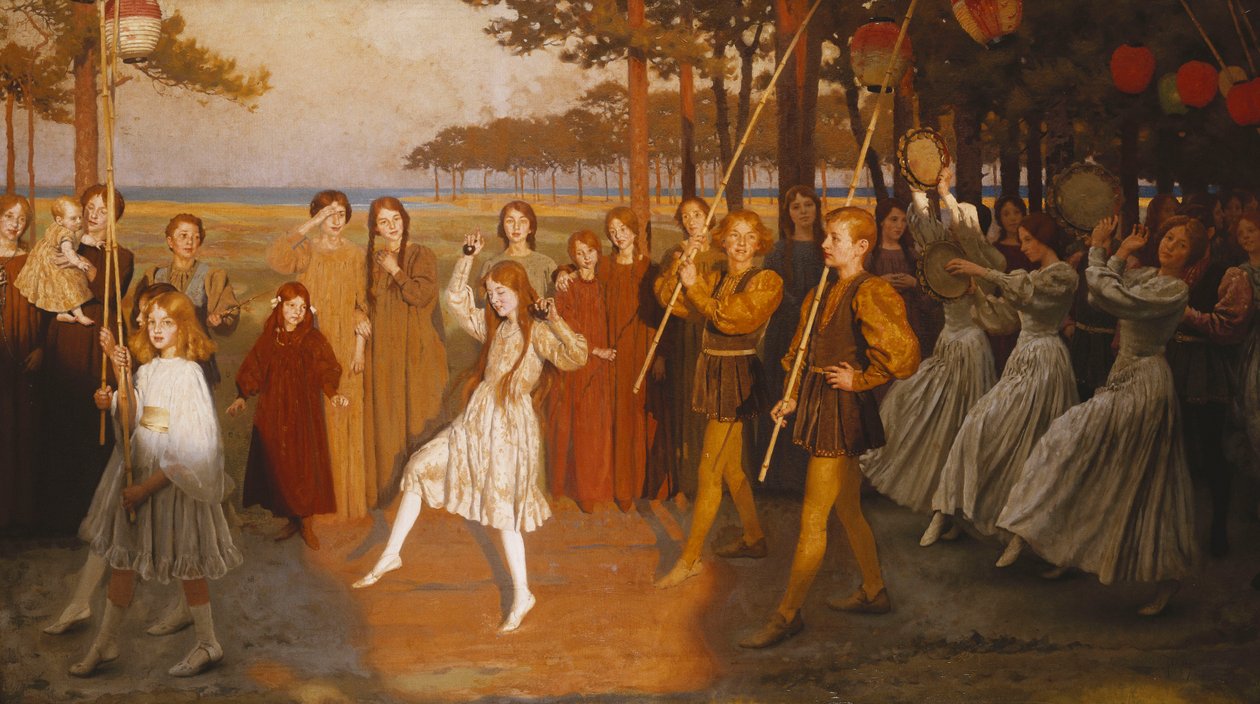 Golden Youth by Thomas Cooper Gotch: Buy fine art print