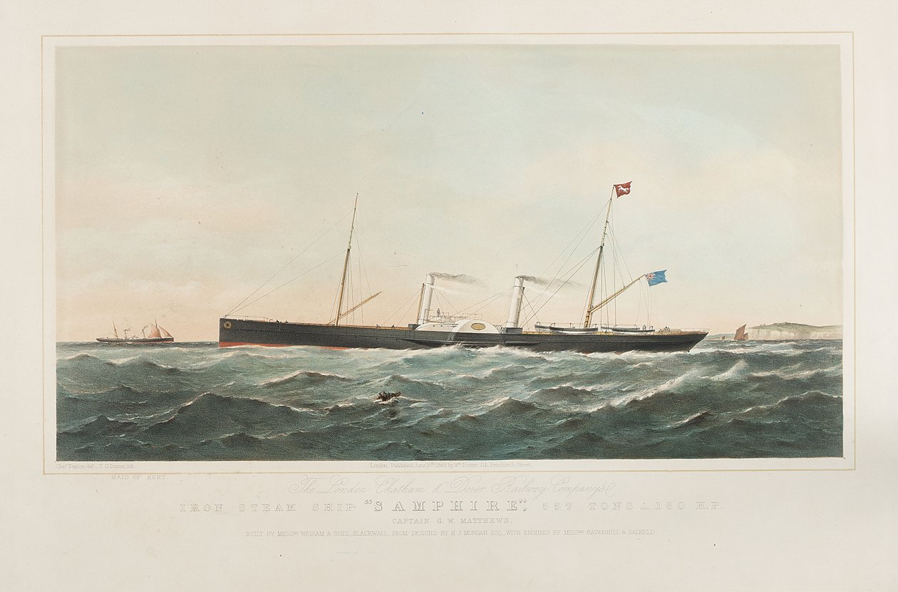 The SS 'Samphire' and 'Maid of Kent'