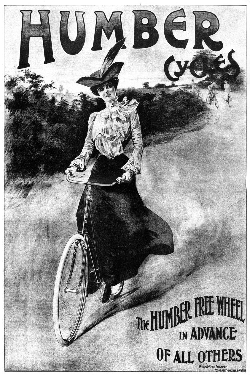 Advertisement for Humber Cycles by Thomas Humber