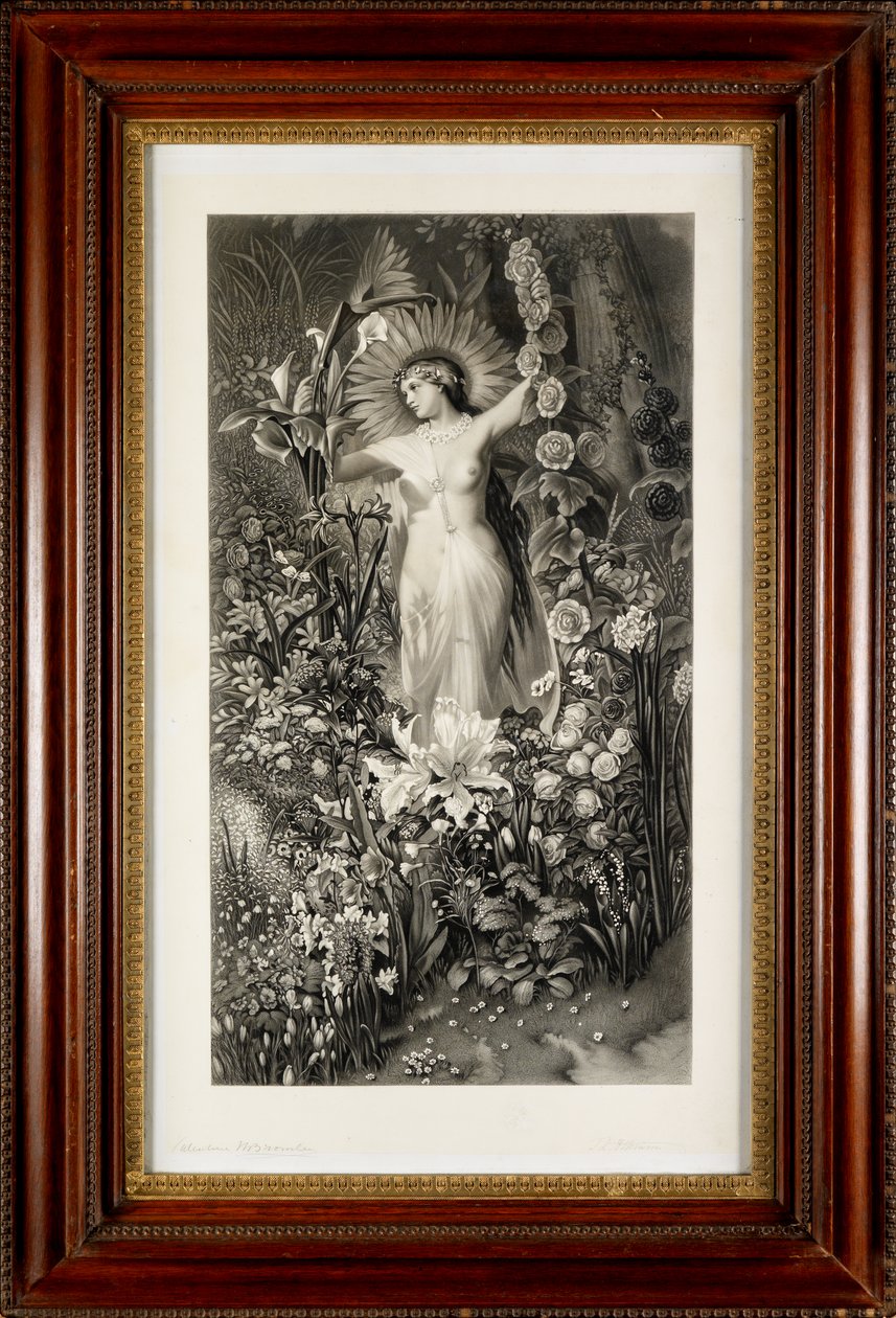 Flora by Thomas Lewis Atkinson: Buy fine art print