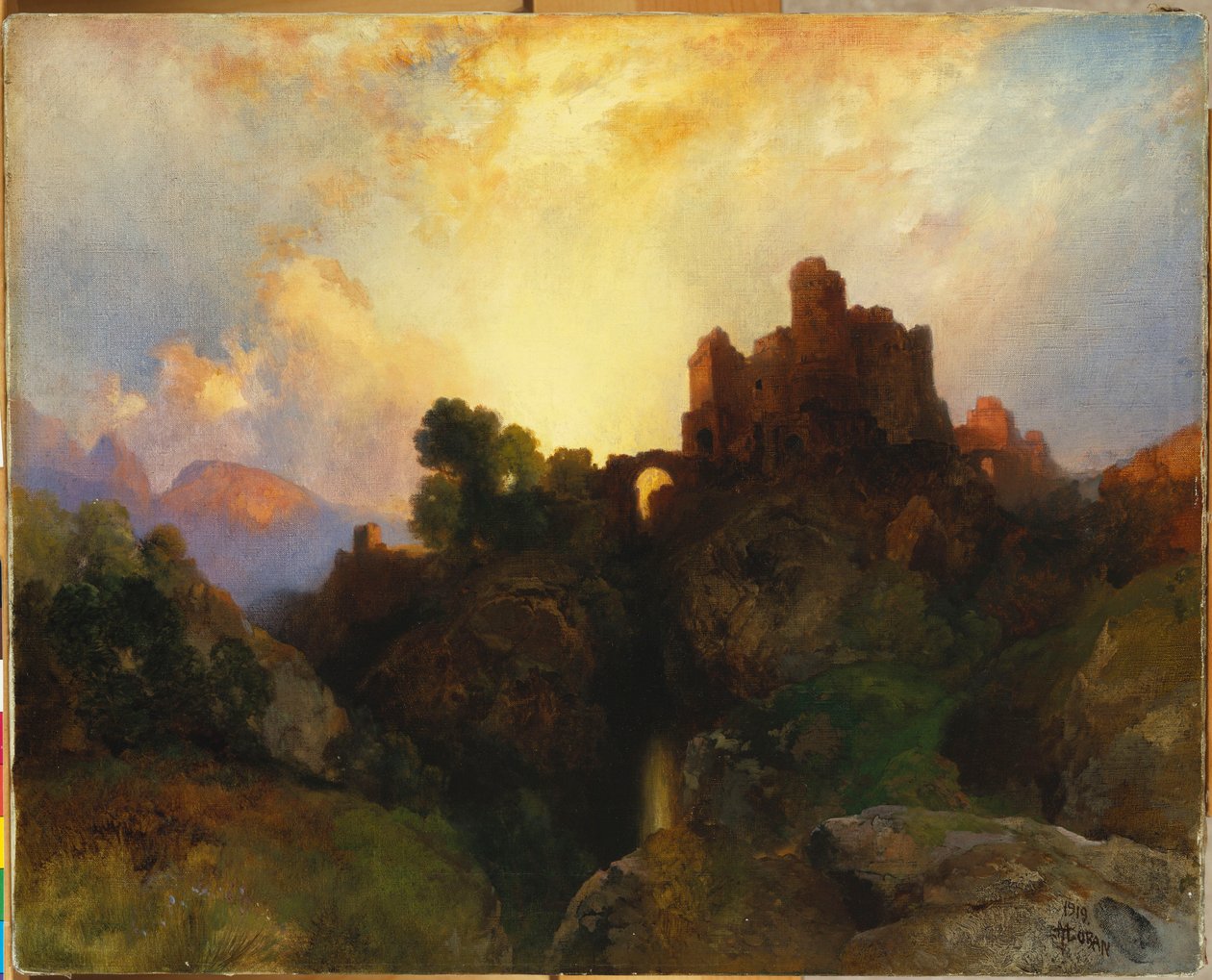 Caledonia, Stern and Wild by Thomas Moran: Fine art print