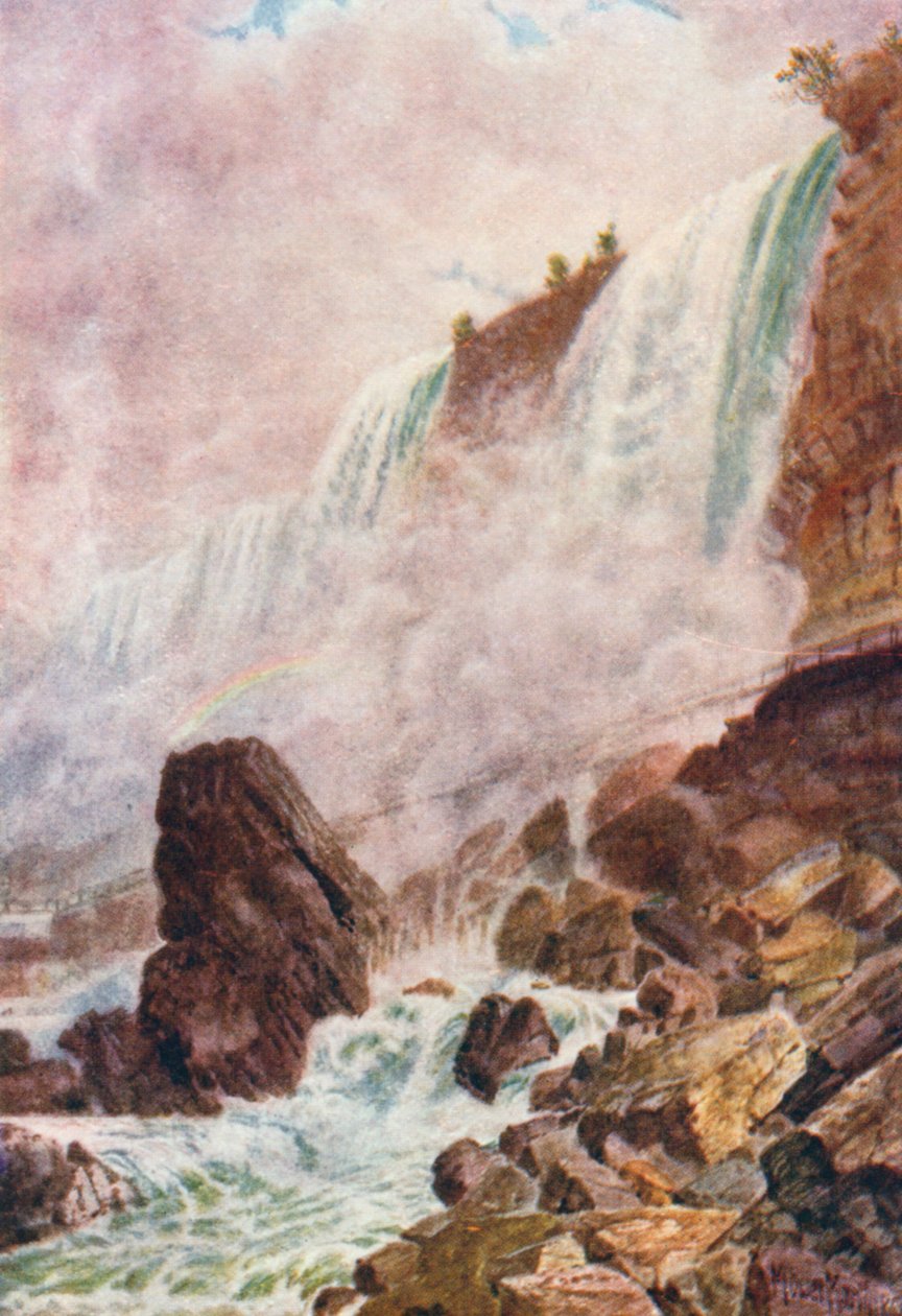 Niagara Falls by Thomas Mower Martin: Buy fine art print