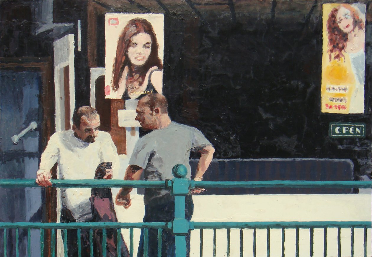 Conversation by Trevor Burgess: Buy fine art print