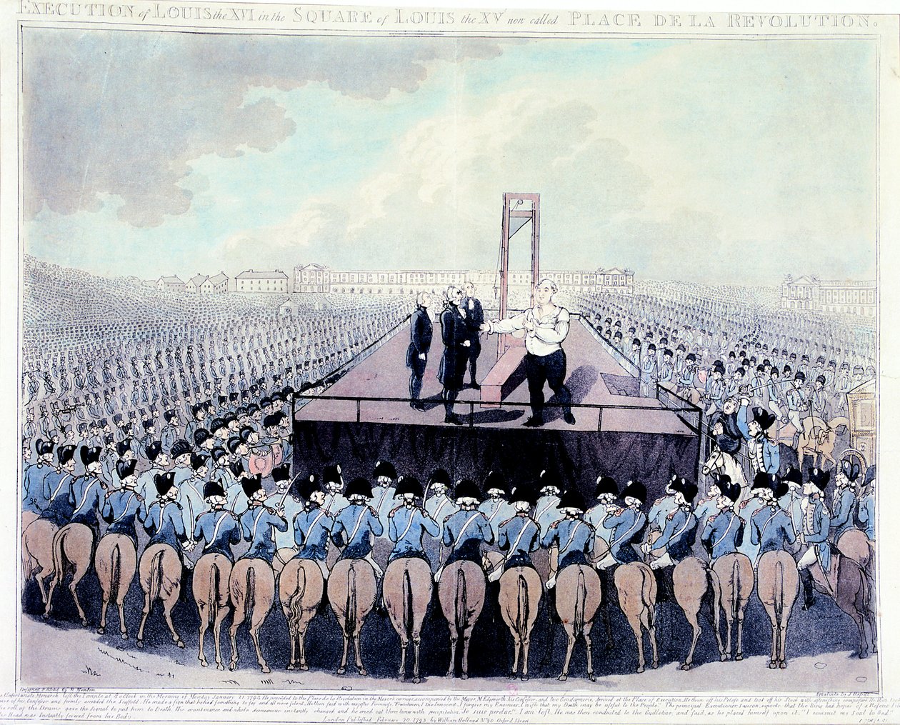 Execution of Louis XVI by Unbekannt: Buy fine art print
