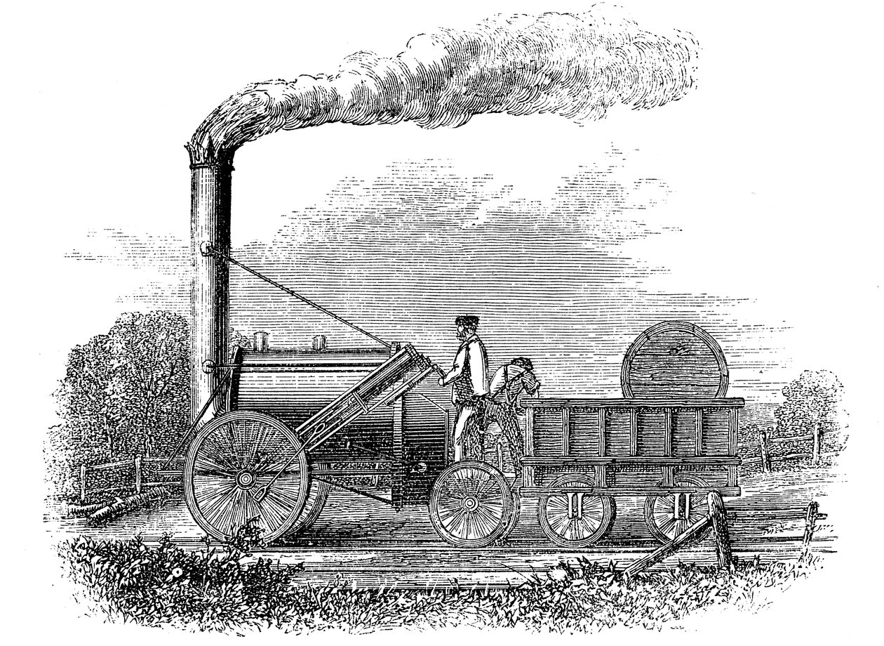 George Stephenson Steam Locomotive