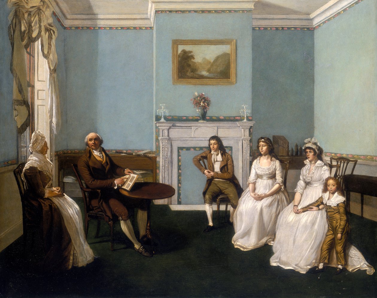 John Middleton with His Family in His Drawing Room