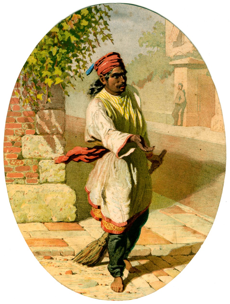 Lascar, 19th century by Unbekannt: Premium art reproduction