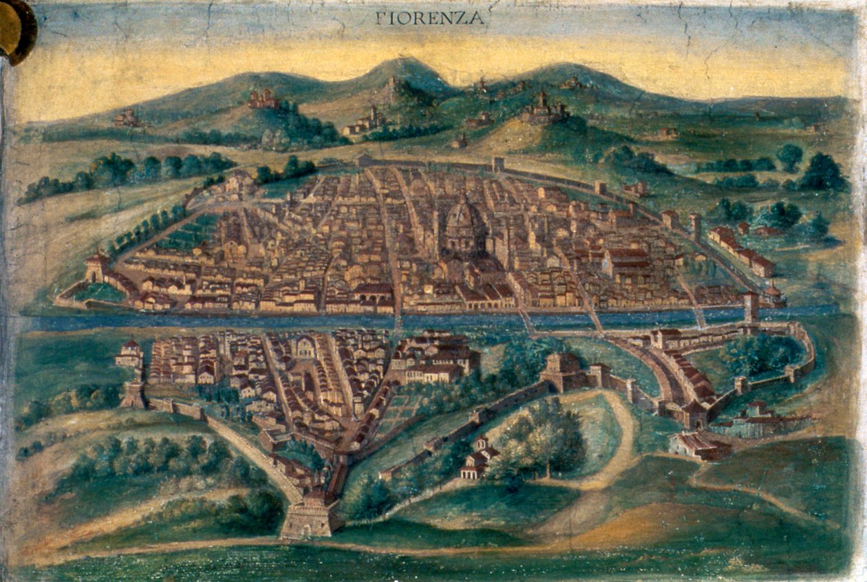 15th Century Map Of Ferrara