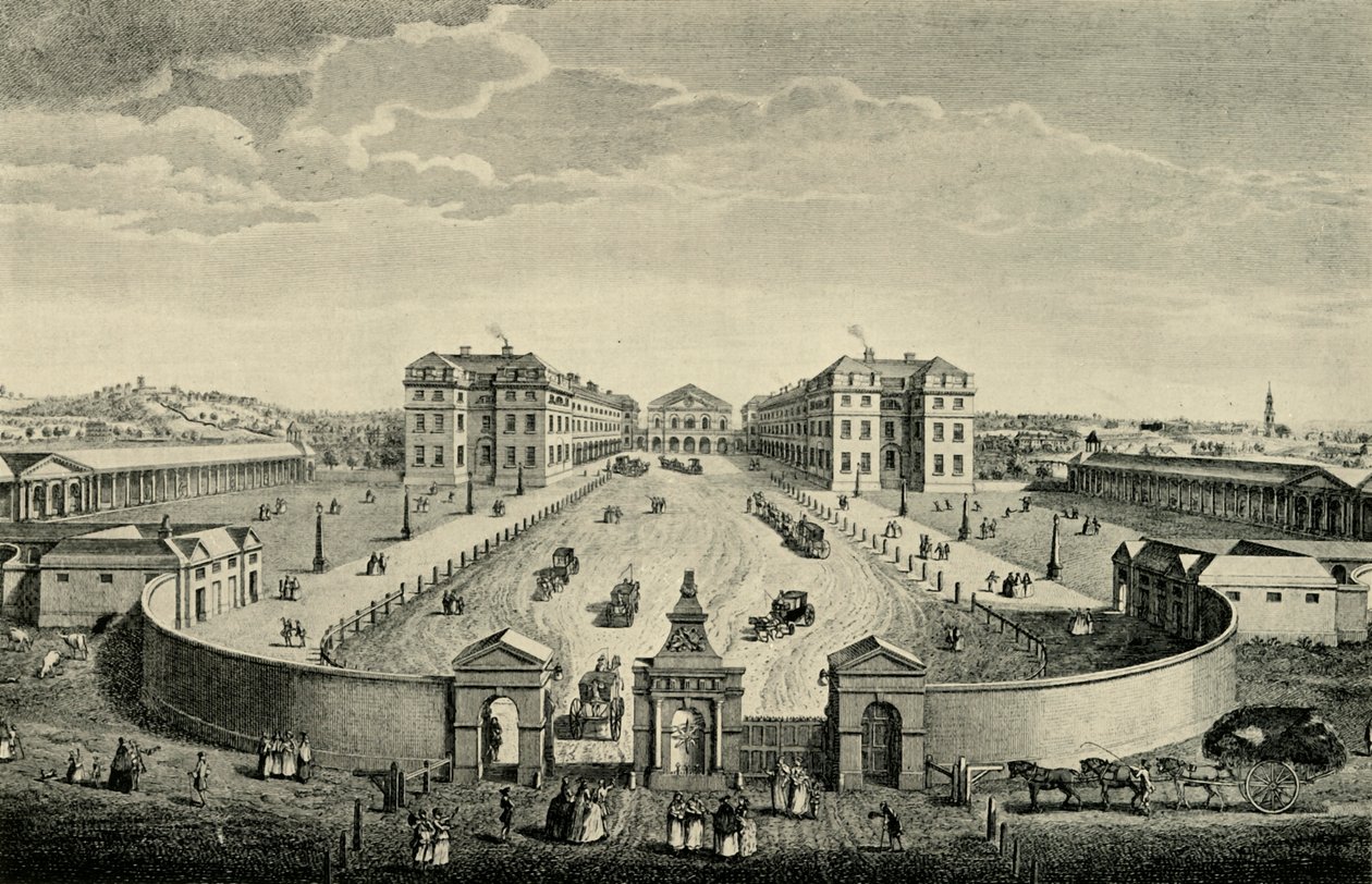 The Foundling Hospital by Unbekannt: Buy fine art print
