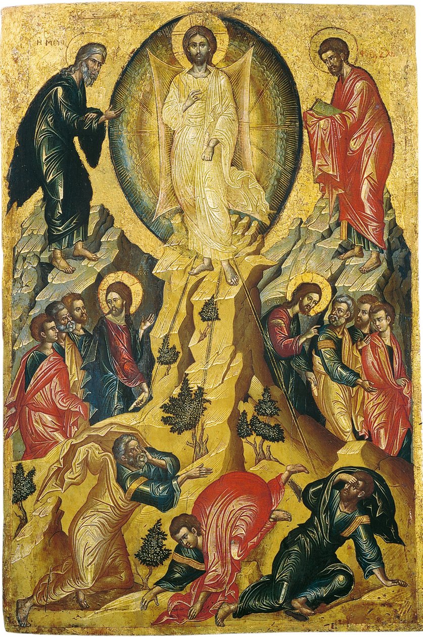 The Transfiguration of Jesus by Unbekannt: Fine art print