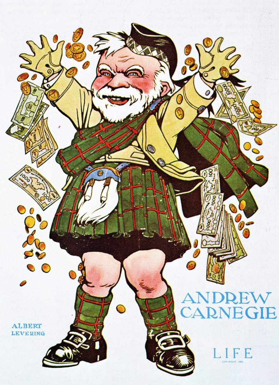 Caricatura Politica De Carnegie