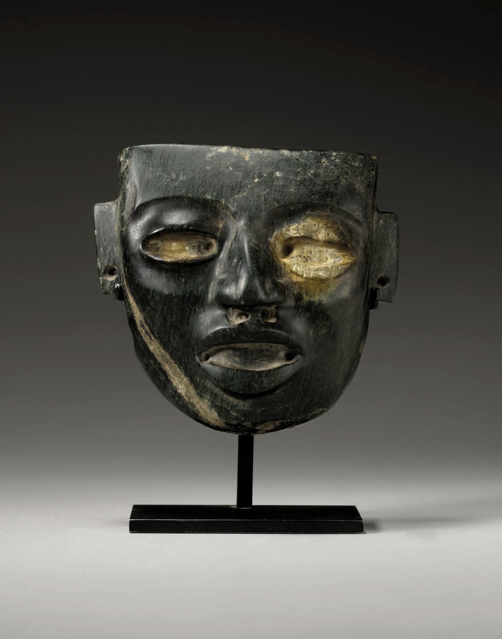 Teotihuacan Mask Classic Teotihuacan Stone Mask, Mexico Ca. A. D.