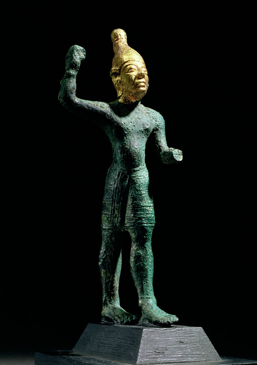 Idol of the Storm God Baal, from Syria, Bronze Age (c.1350-1250 BC)