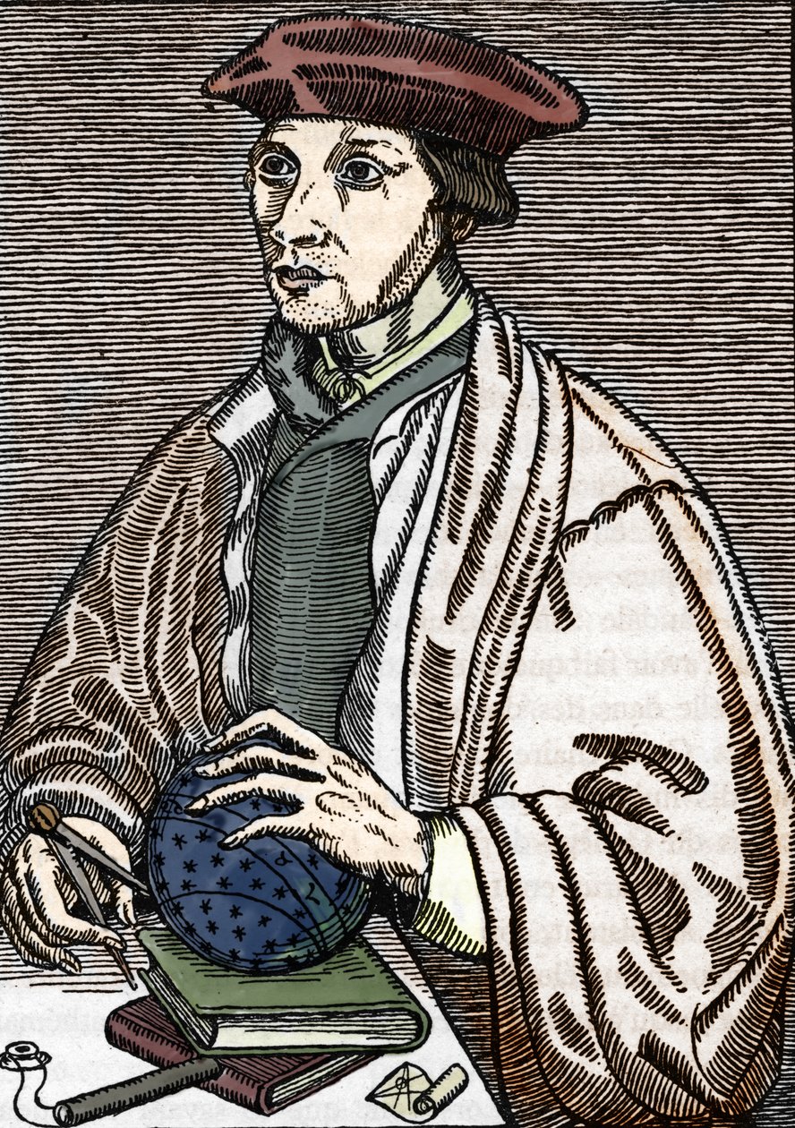 Portrait of Oronce Fine by : High-quality fine art print