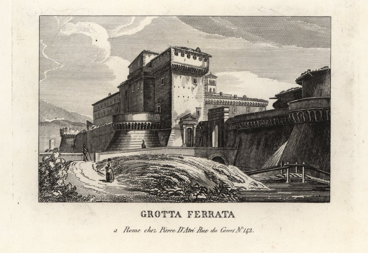 Roman Castle Painting
