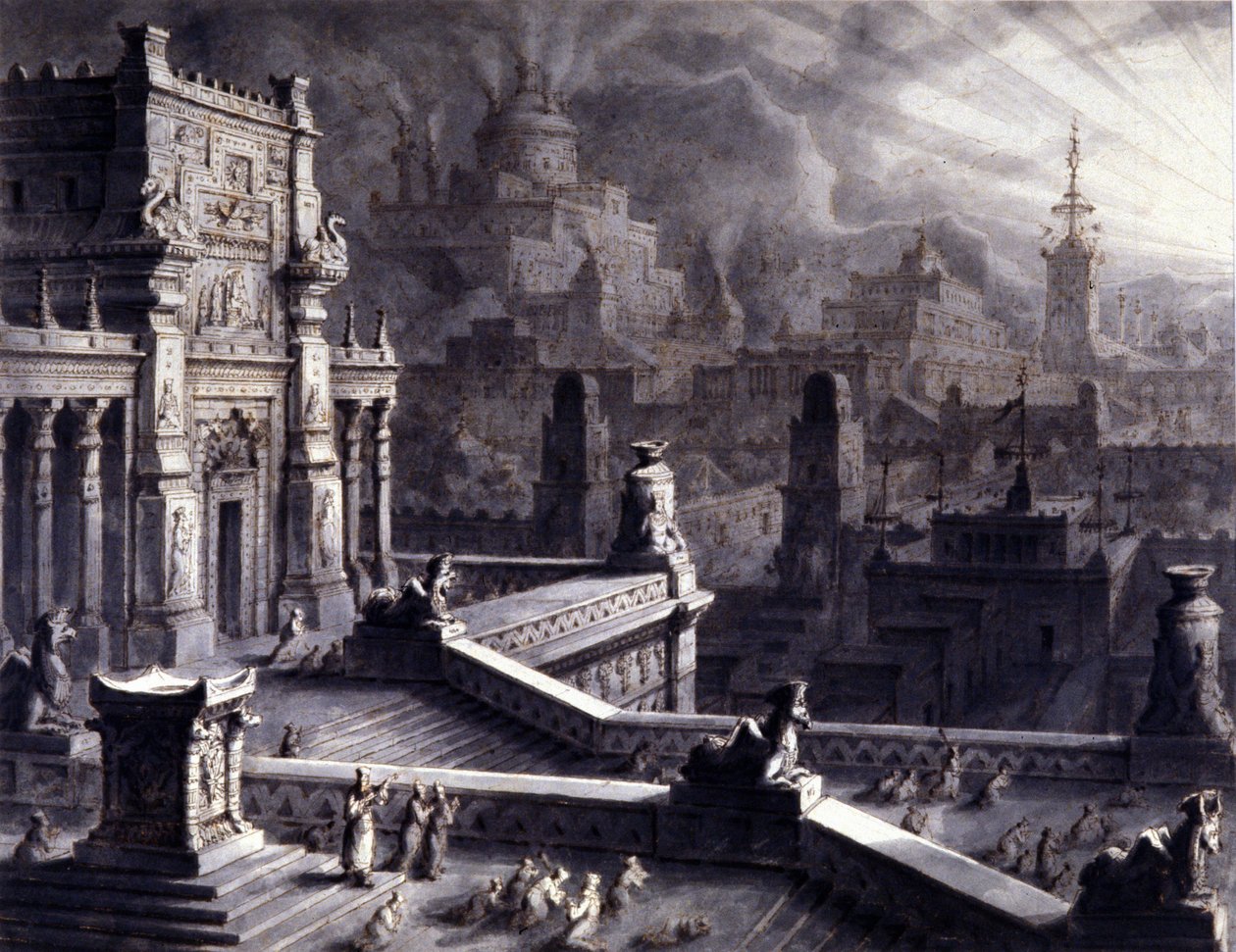 Ancient city of Persepolis in the Persian Achaemenid Empire, founded by ...