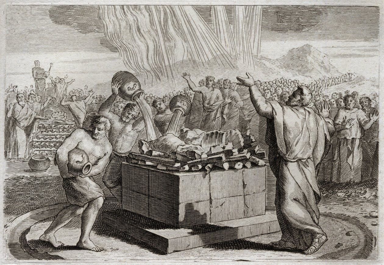 Elijah Bible Painting