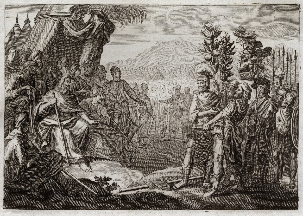 Moses Sends Spies Into The Promised Land Moses Sends 12 Spies To