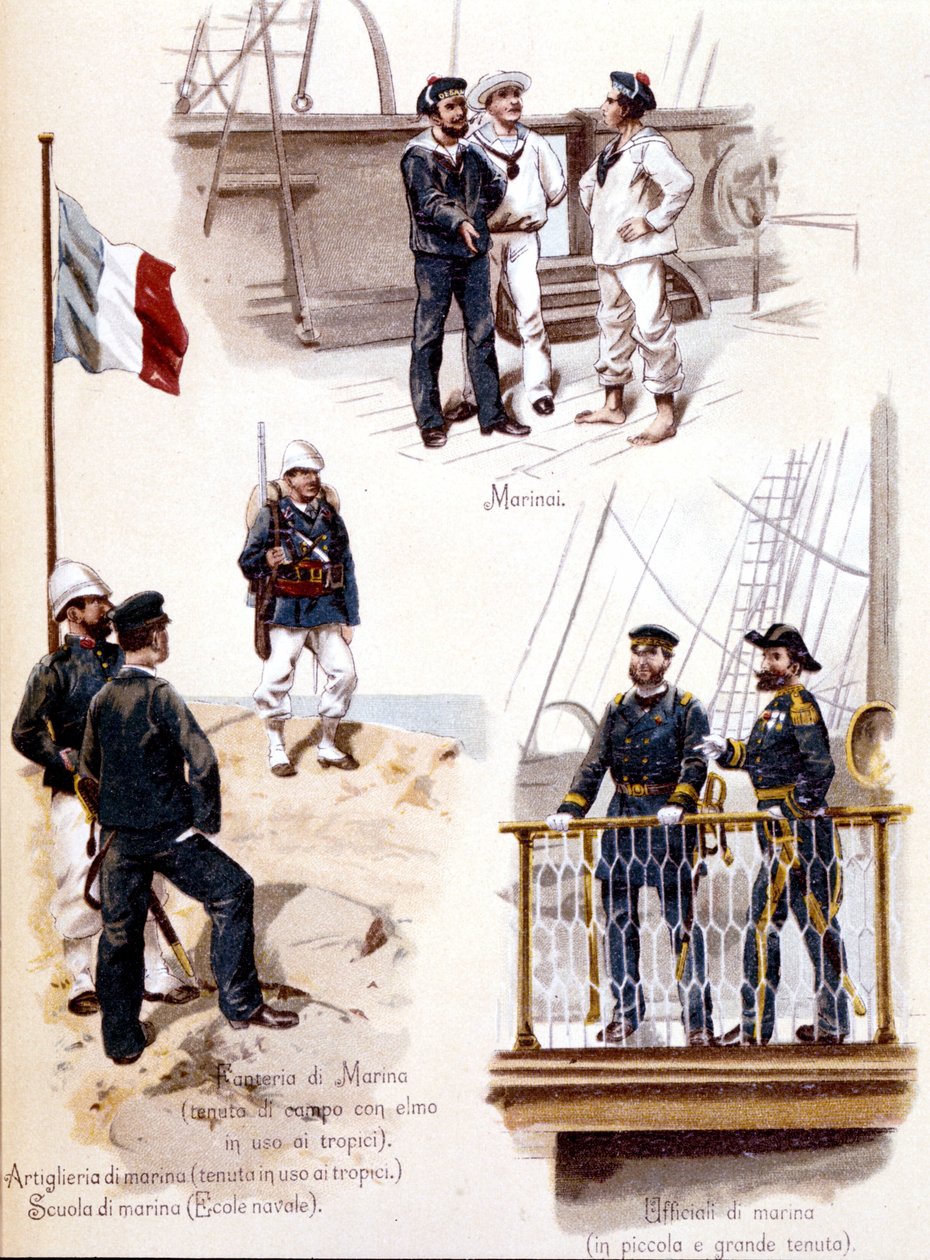 Navy Uniforms French Navy Uniforms Napoleonic Era