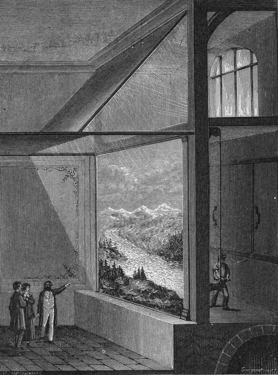 Louis Daguerre Diorama The Diorama: 19th Century Entertainment | Jane