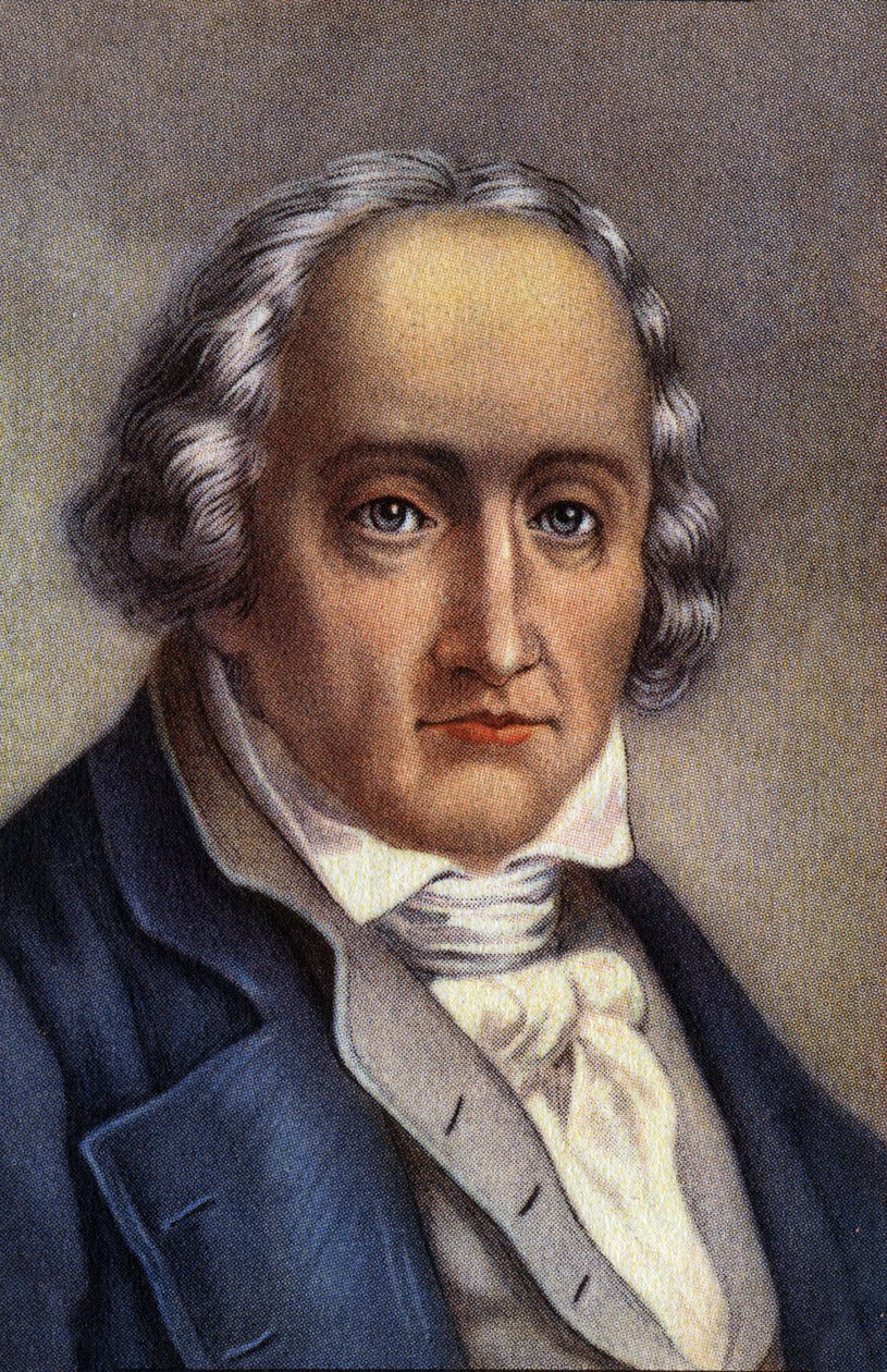 Portrait of Joseph Marie Jacquard, inventor of the weaving machine