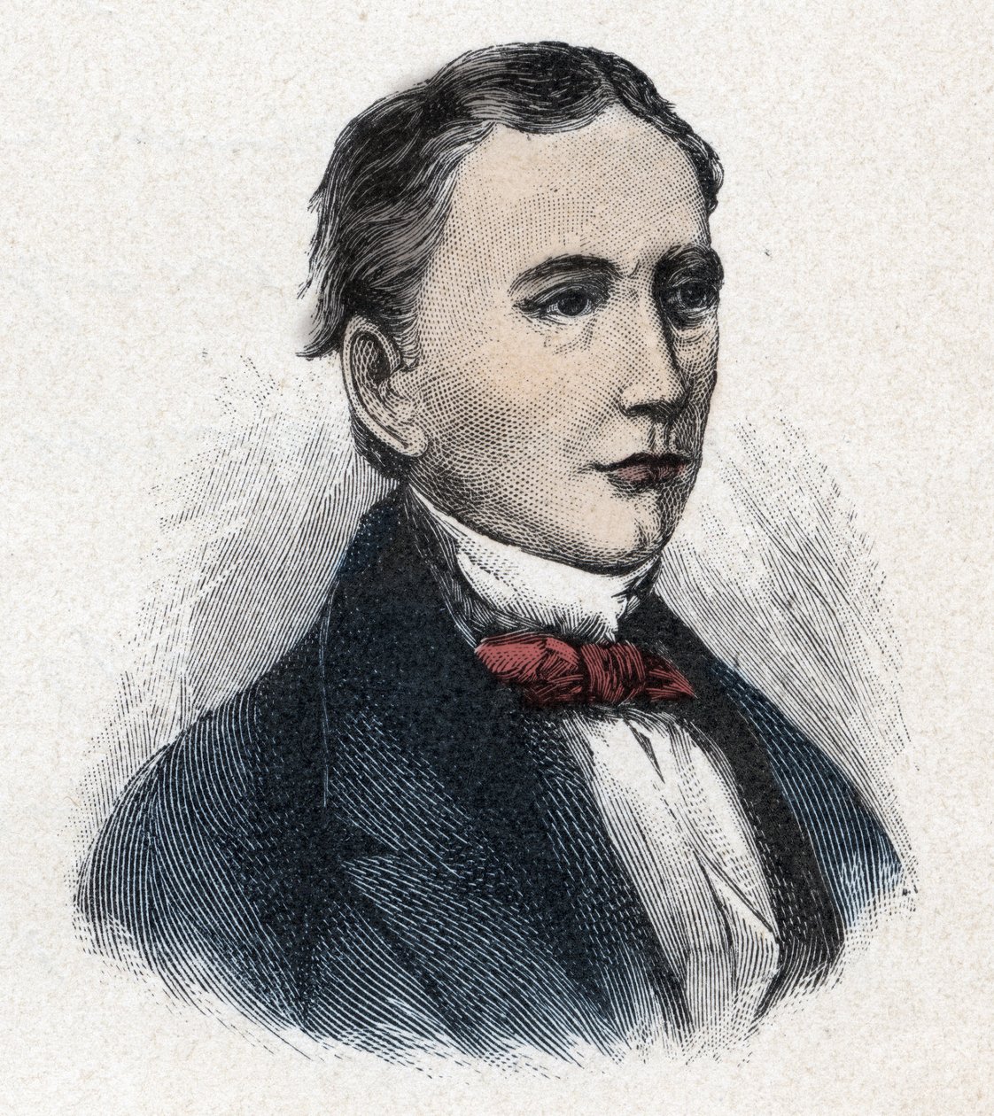 Portrait of Sir Isaac Pitman, English Inventor of Shorthand Writing