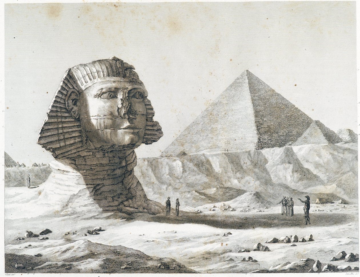 Great Sphinx Of Giza Drawing