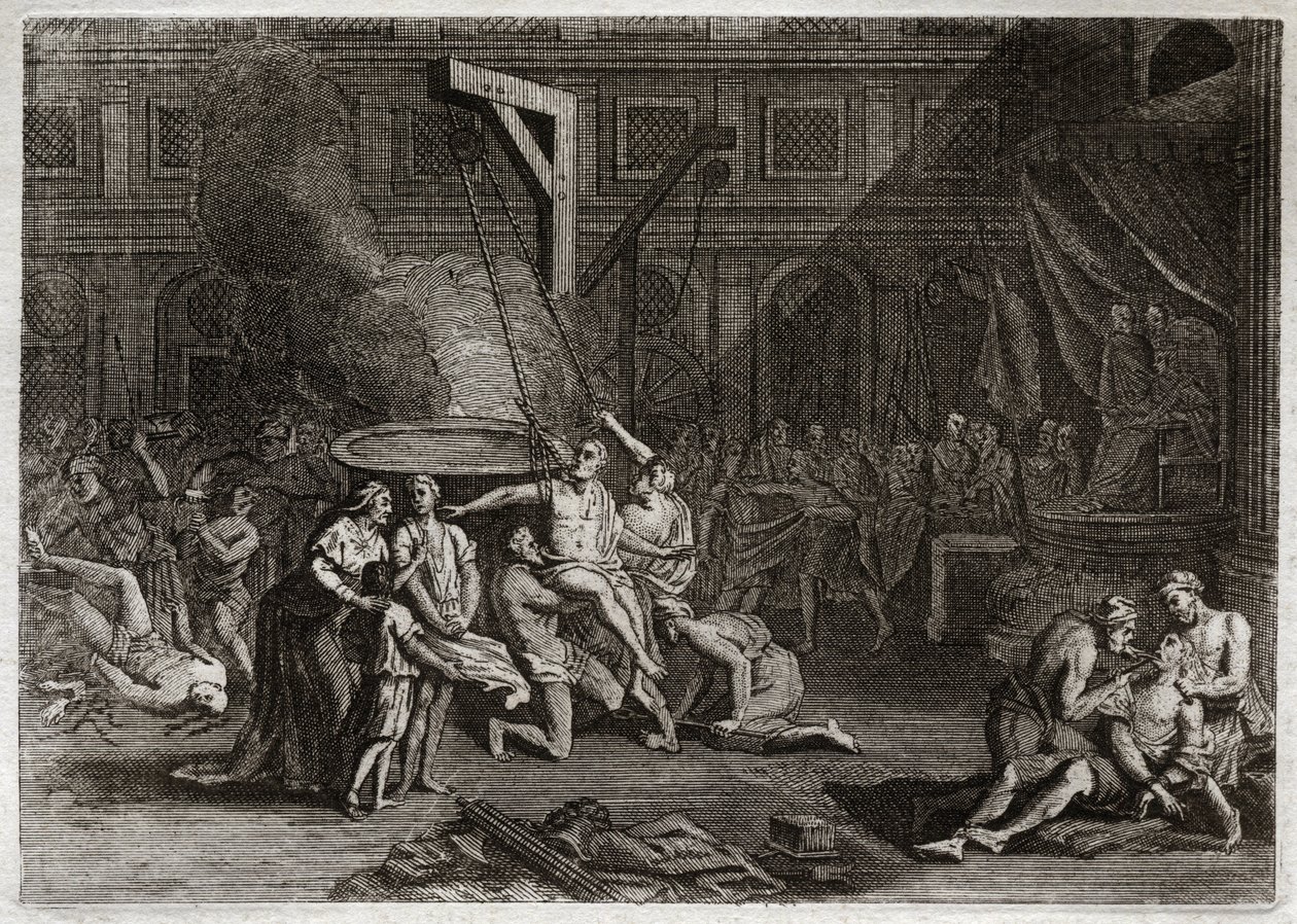 Bible of Royaumont, Old Testament: Martyrdom of the Machabees. The ...