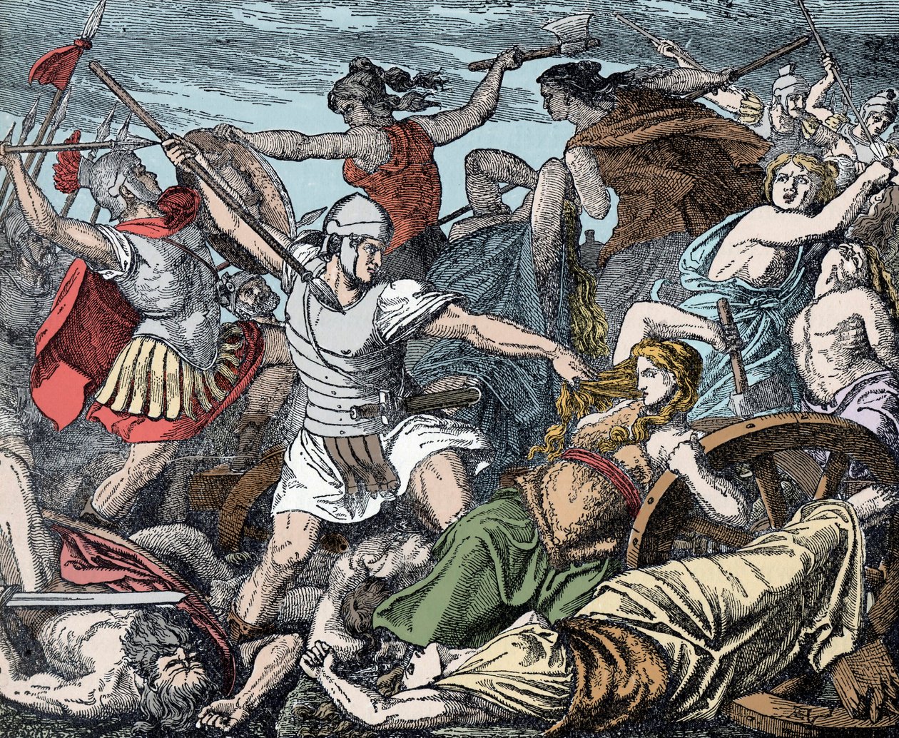 War Painting Roman A