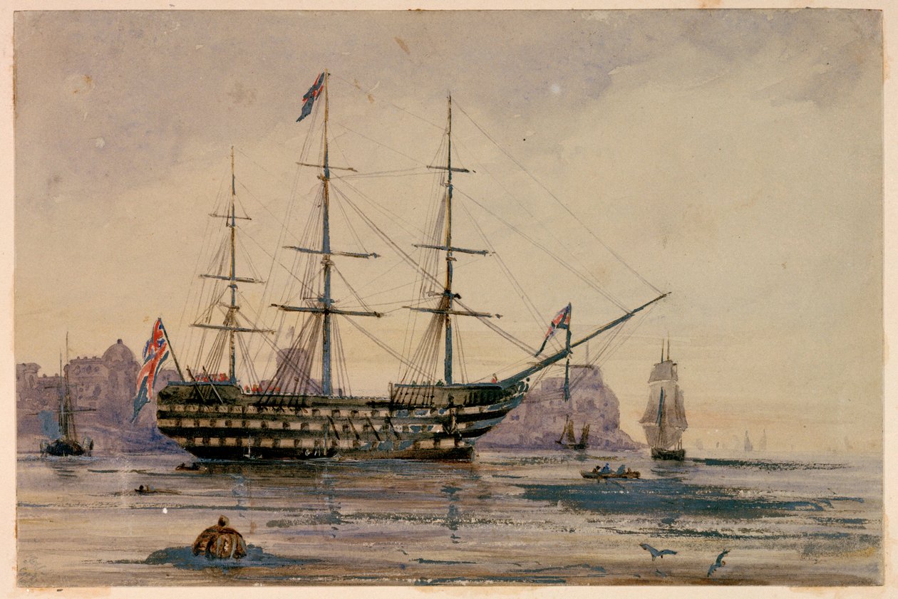 Hms Victory En Mer