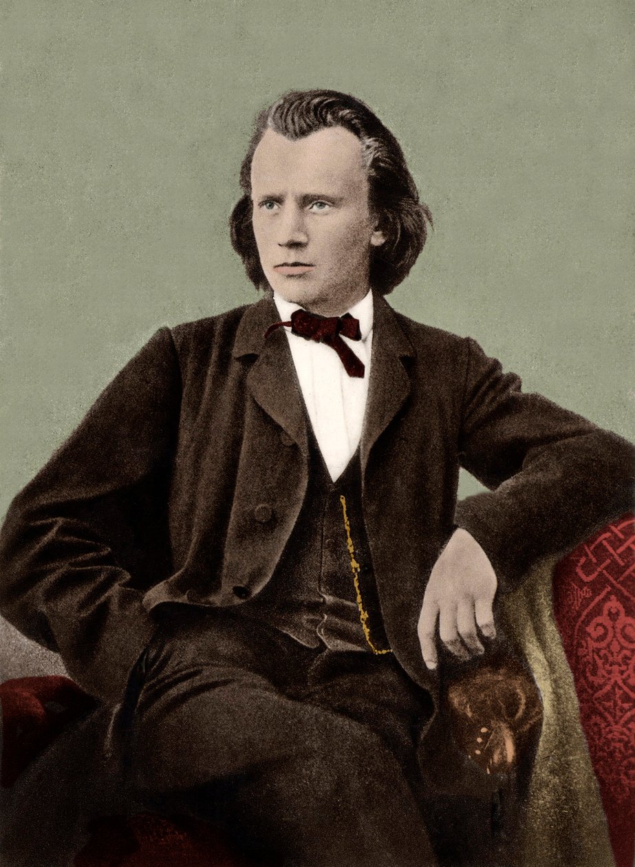 Johannes Brahms, German composer by Unknown artist