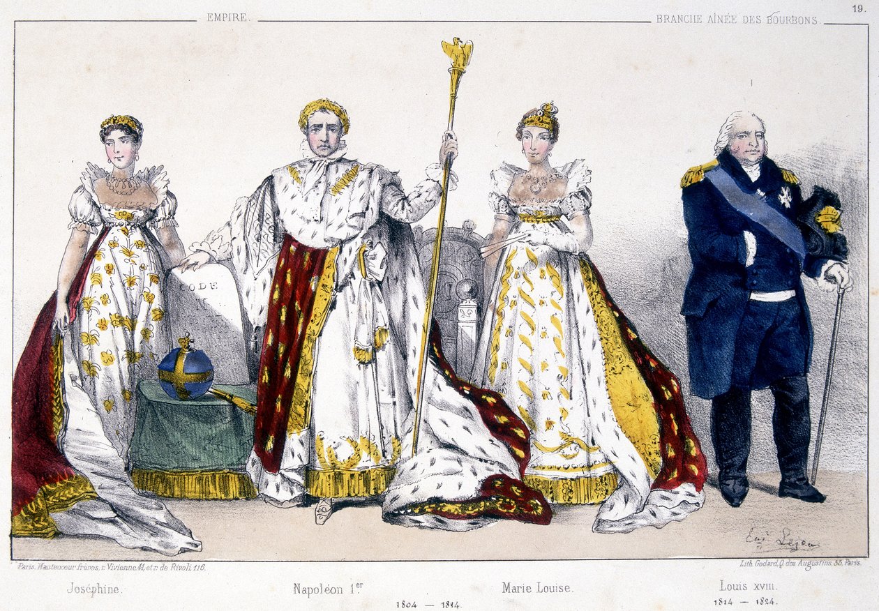 Louis Xviii And Napoleon