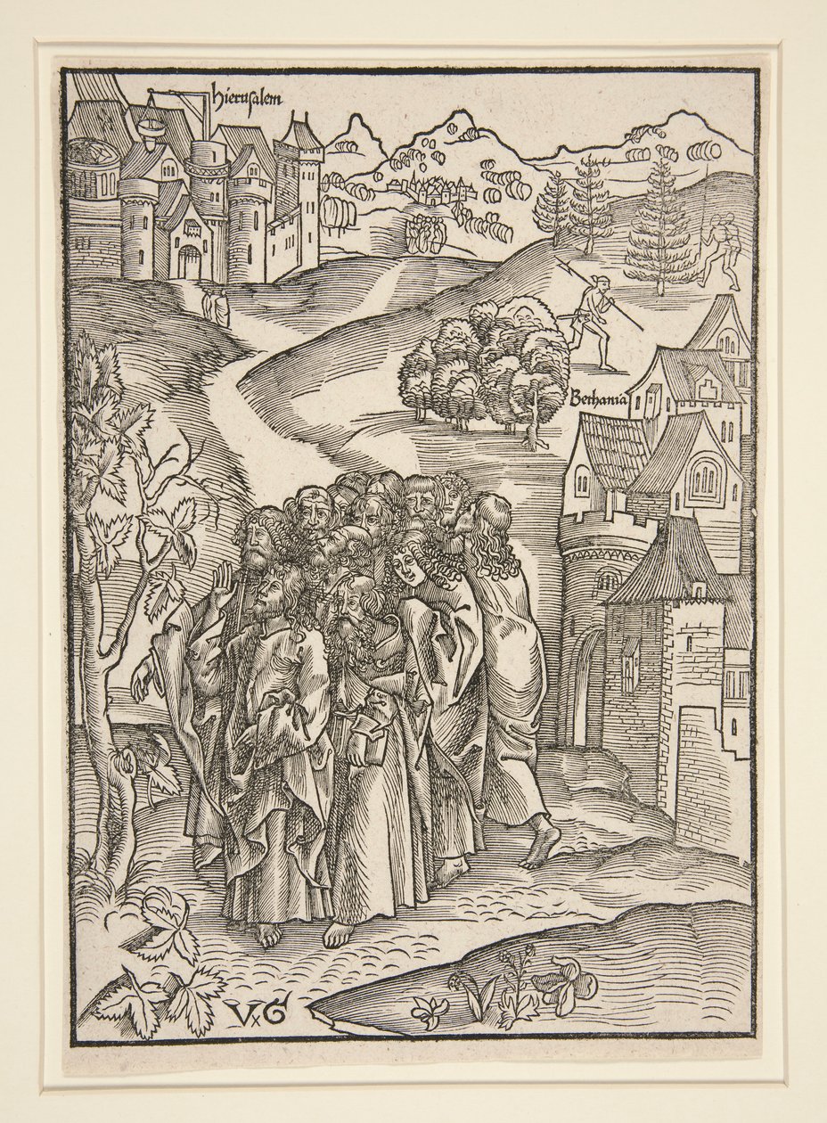 Christ Cursing the Barren Fig-Tree by Urs Graf