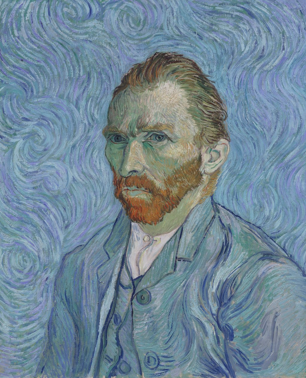 Self Portrait, 1889 by Vincent van Gogh: Fine art print
