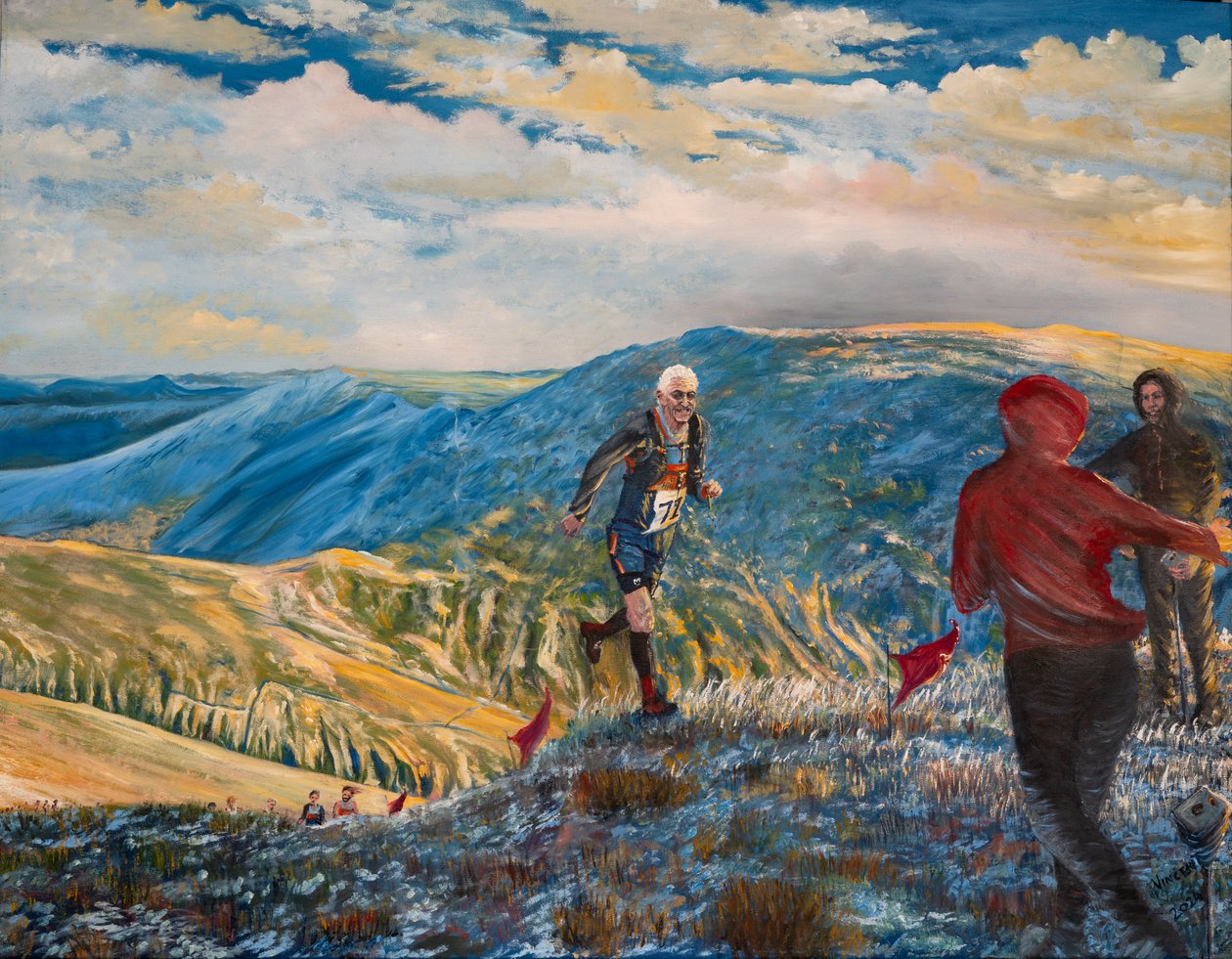 Graham at Checkpoint 5 by Vincent Alexander Booth