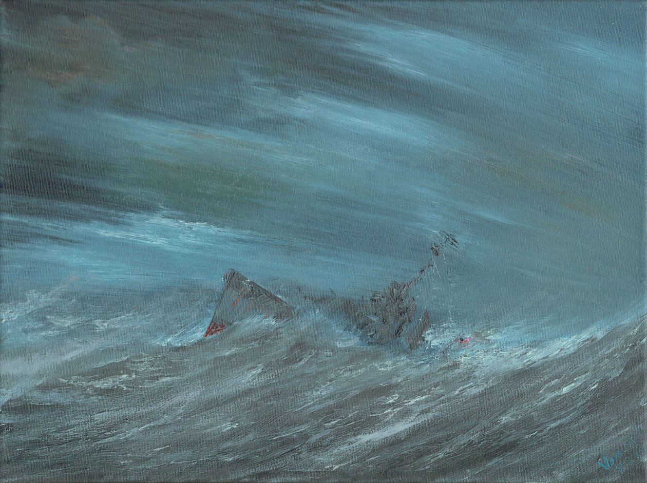 USS Monaghan Lost in Pacific Typhoon December 18th 1944