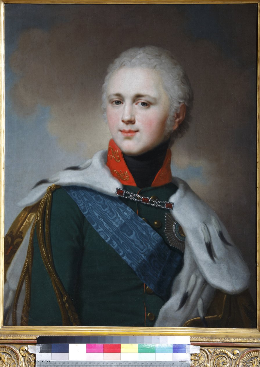 Portrait of Emperor Alexander I (1777-1825)