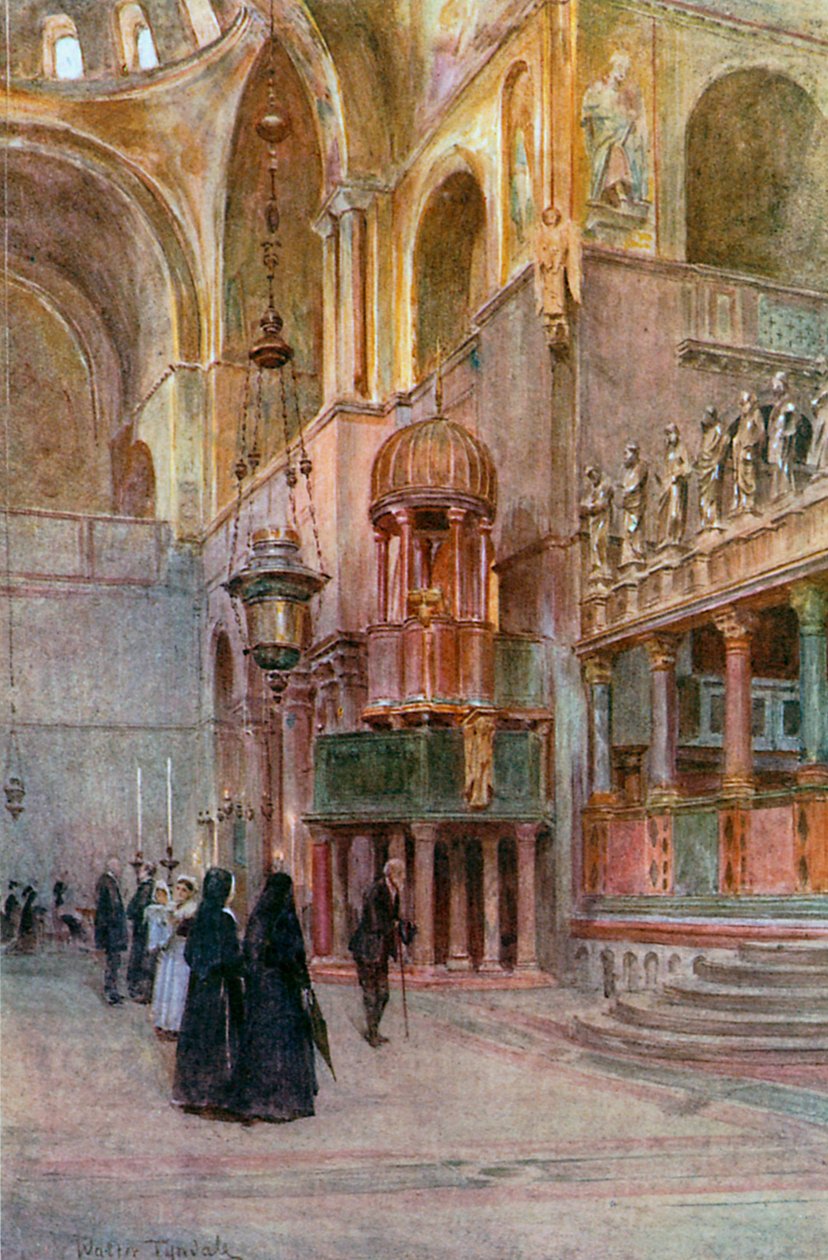 Interior of St Mark's by Walter Frederick Roofe Tyndale