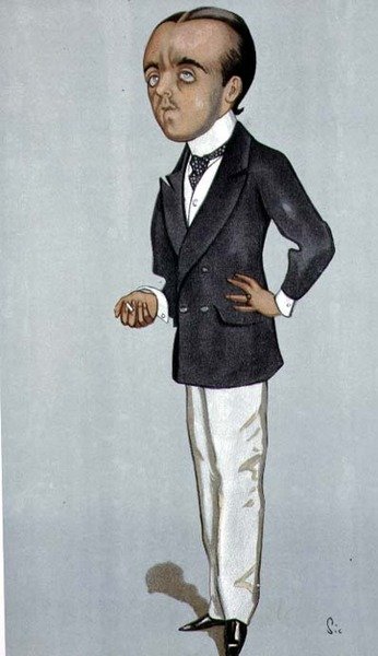 Max Cartoon from 'Vanity Fair' of Max Beerbohm