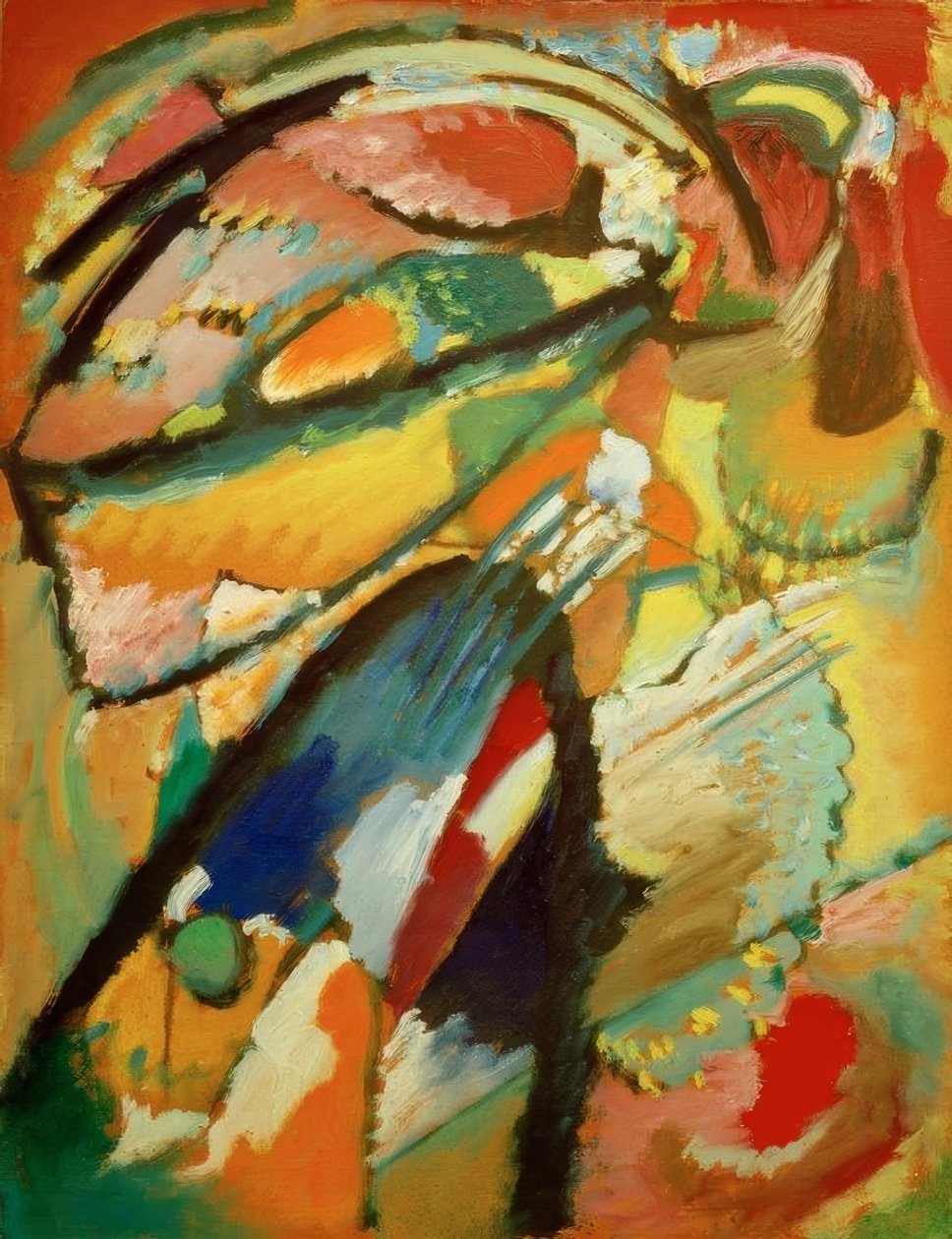 Angel of the Last Judgment by Wassily Kandinsky